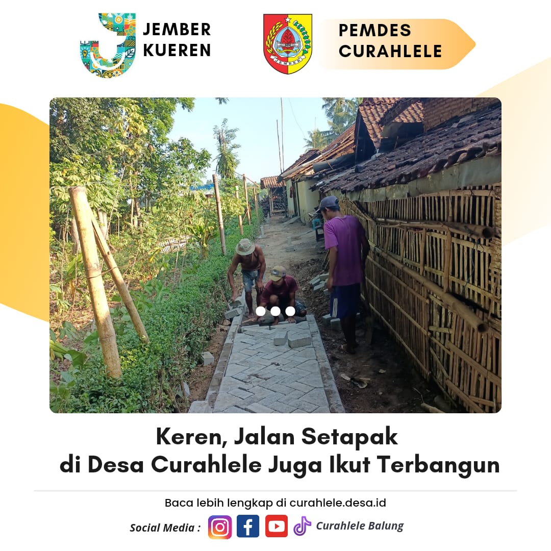 Keren, Jalan Setapak di Desa Curahl...