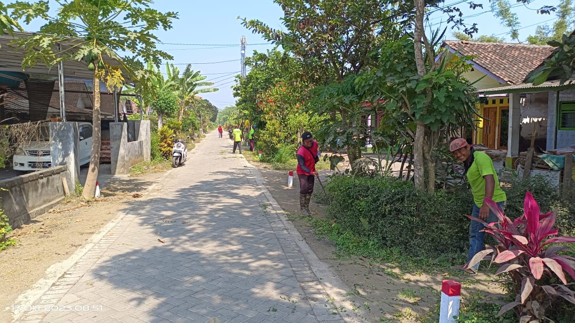 Desa Bersih, desa Sehat dengan ruti...