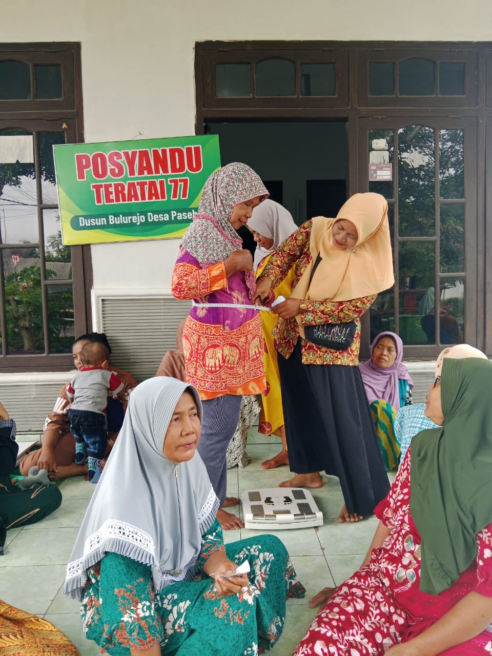 Kegiatan Posyandu Teratai 77 Desa P...