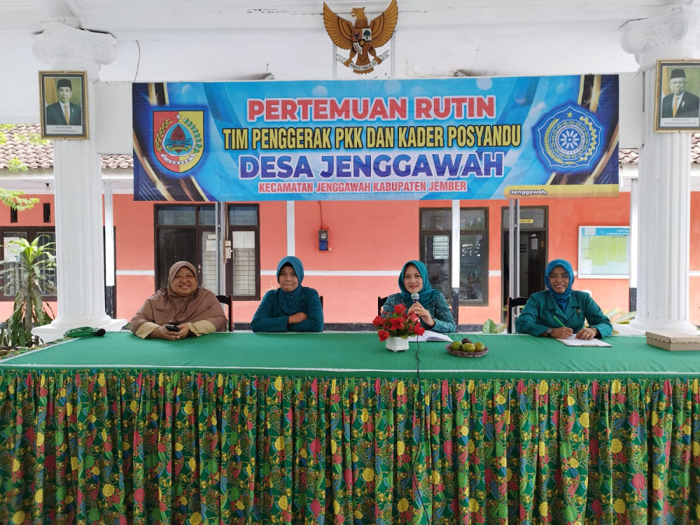 PERTEMUAN RUTIN TP PKK DAN KADER PO...