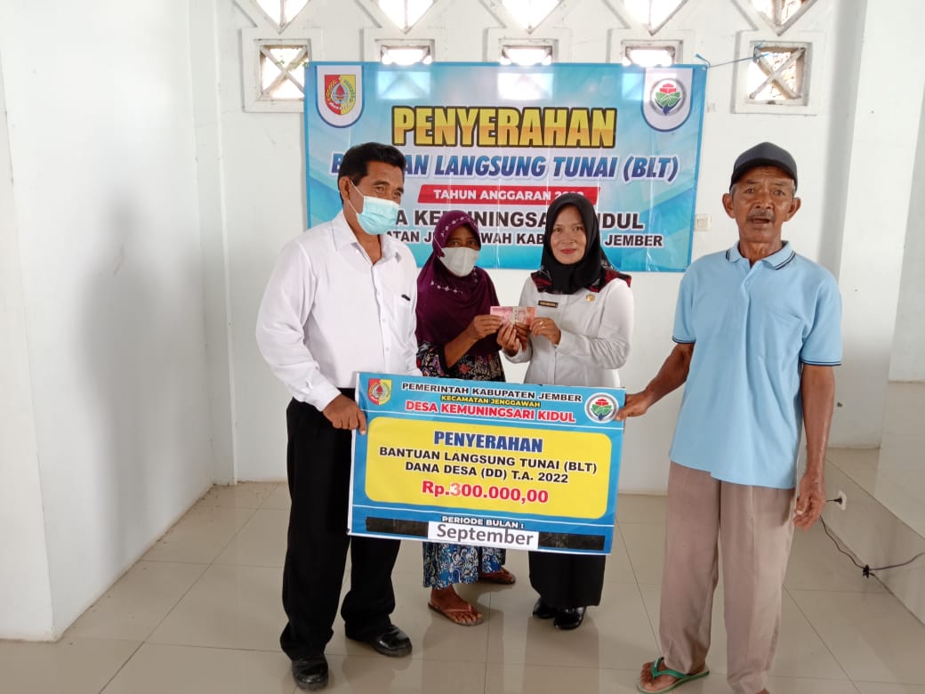 PEMBAGIAN BLT DD ALOKASI BULAN SEPT...