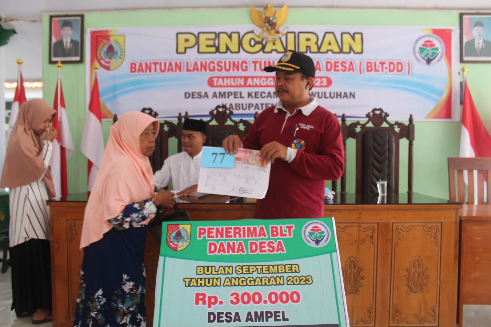 PENBAGIAN BLT DD BULAN SEPTEMBER 20...