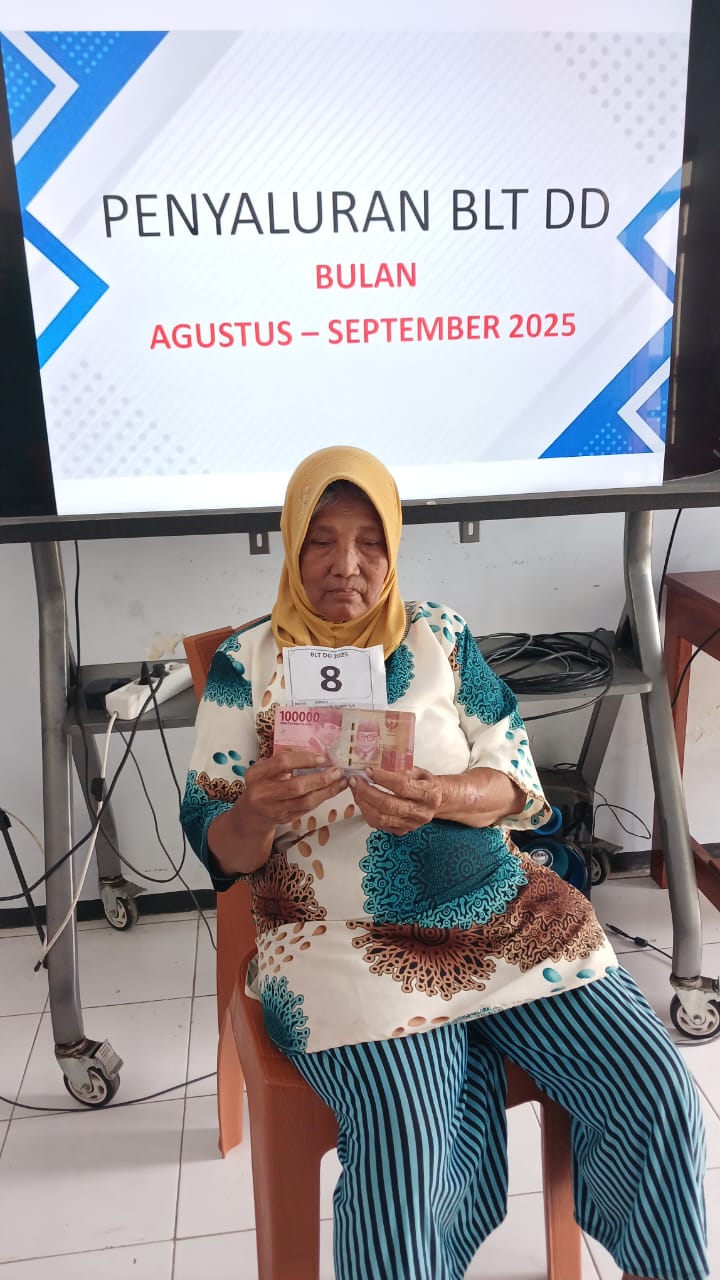 BLT DD Desa Paseban Bulan Agustus d...