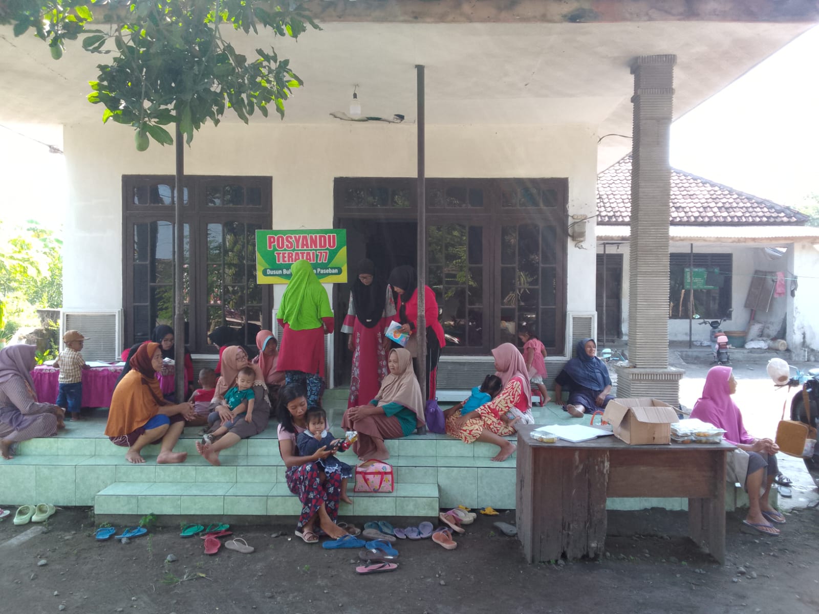Giat Posyandu Teratai 77 Desa Paseb...